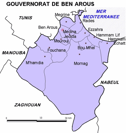 Regional Development General Commission Intervention Zones Ben Arous Regional Development General Commission Intervention Zones Ben Arous